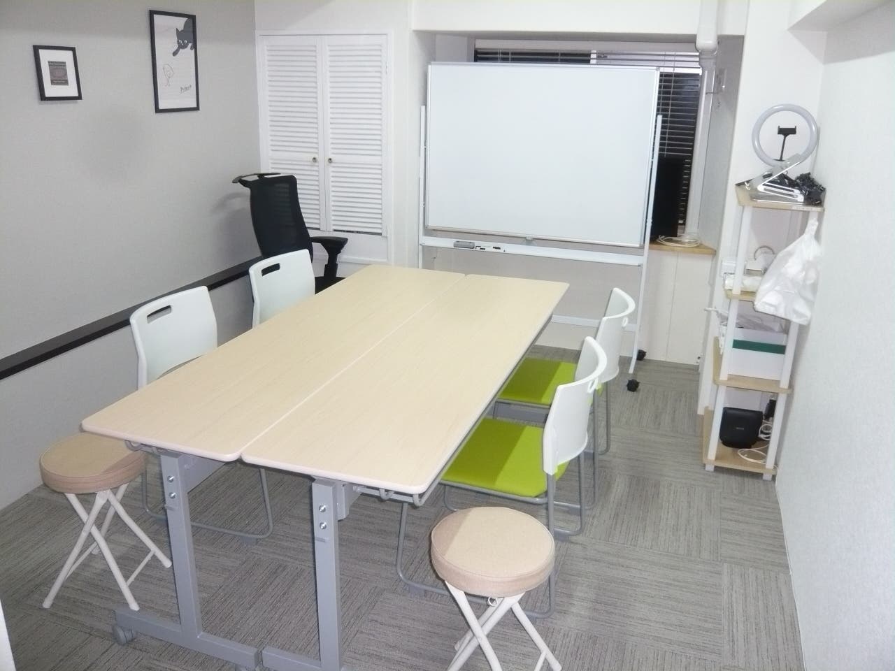 365日  一律料金 800円　金山駅徒歩2分/高速Wi-Fi/数人の会議 テレワーク WEB会議💻　ボードゲームの写真5