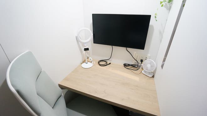 <AD-O渋谷道玄坂ワークスペースPaONo.1>完全個室⭐️高速Wi-Fi/モニター無料!テレワーク/Web会議の写真4