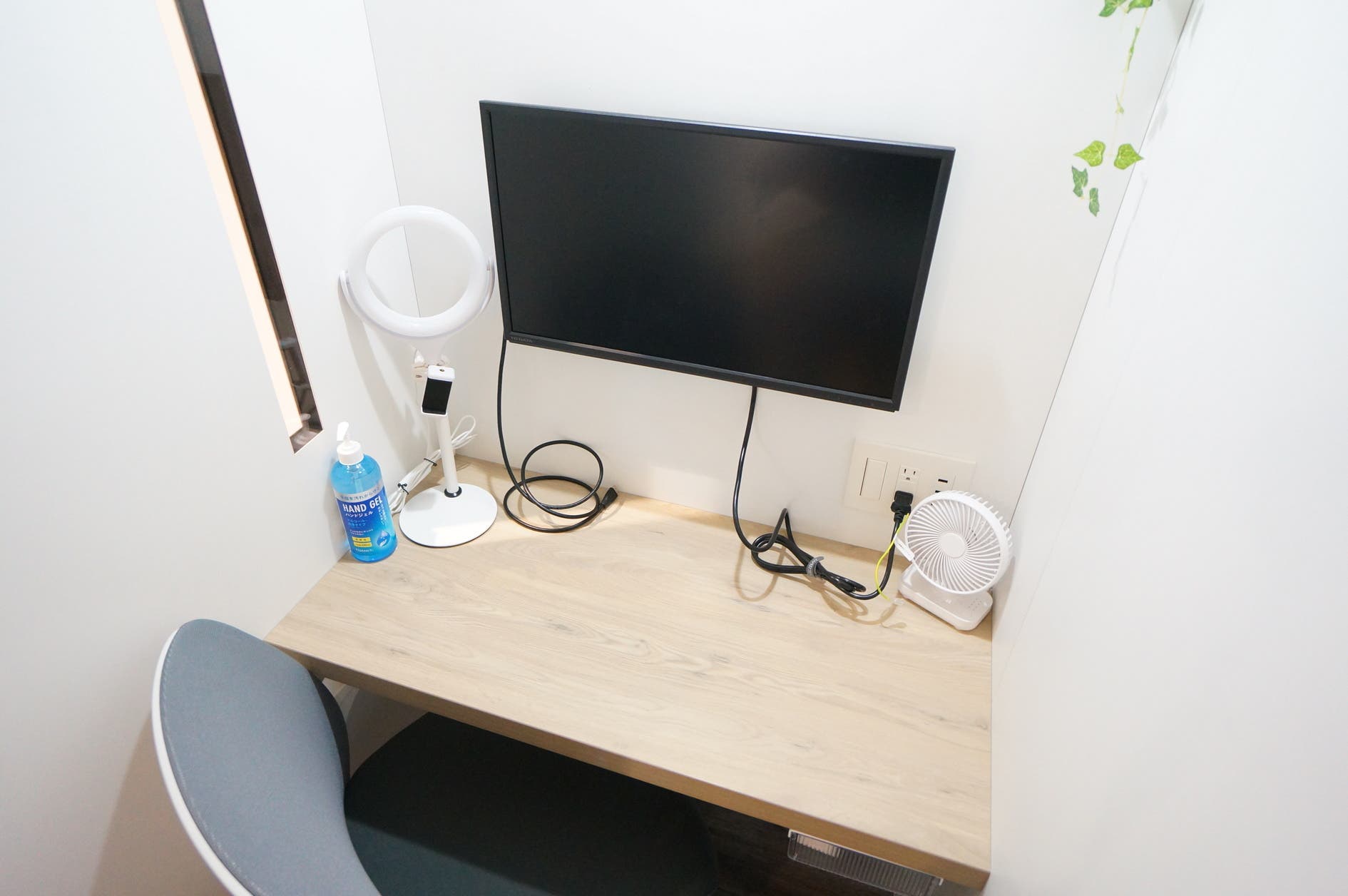 ＜AD-O渋谷道玄坂ワークスペースPaONo.3＞完全個室⭐️高速Wi-Fi/モニター無料！テレワーク/Web会議の写真5