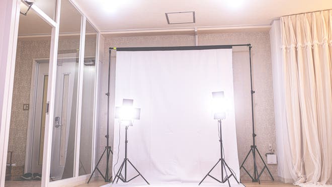 〈沖縄県宜野湾〉天井高270cm72平米の広々とした撮影エリアを3スペース備えた洋風フォトスタジオの写真14
