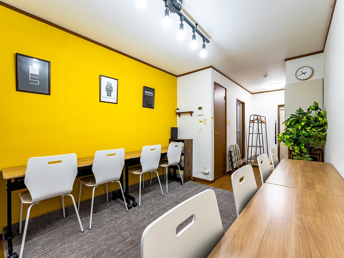 【BASE松戸】松戸駅3分/個室/8人/NURO光・有線LAN/会議 面接/ボドゲ/施術/ネイル/モニター/1F【安い】【綺麗】の写真12