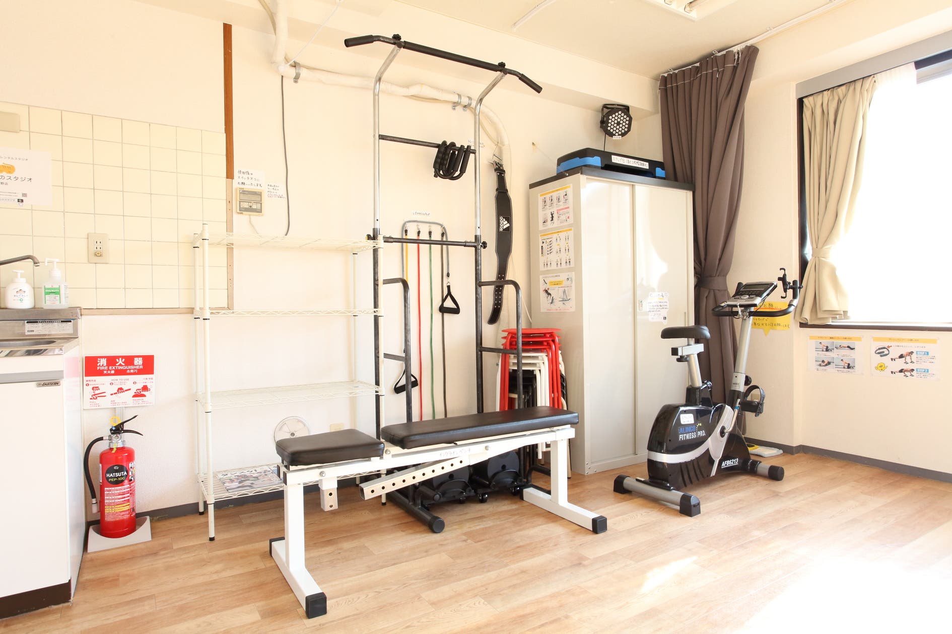 レンタルスタジオDAYS 与野店２階♪ 駅徒歩5分、ダンス・トレーニング・ヨガ・武道などに！無料Wi-Fi、音響完備、充実設備♫の写真13