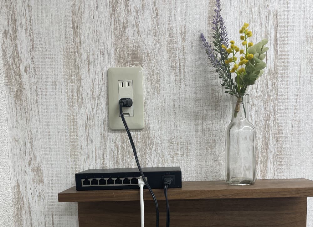 有線LAN(8ポートスイッチングハブ付)の画像1