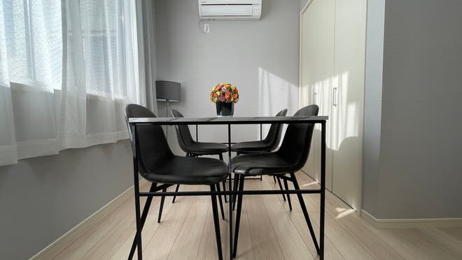 都立大学駅間近、線路沿い徒歩3分の新築完全個室のワーキングスペース貸し会議室6名利用可の写真4