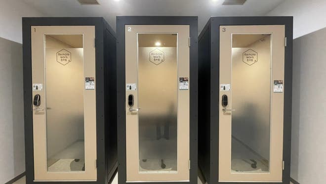 <RemoteworkBOX エルミこうのす店【No.1】>完全個室⭐️Wi-Fi無料!/2時間以上の利用でお得!の写真2