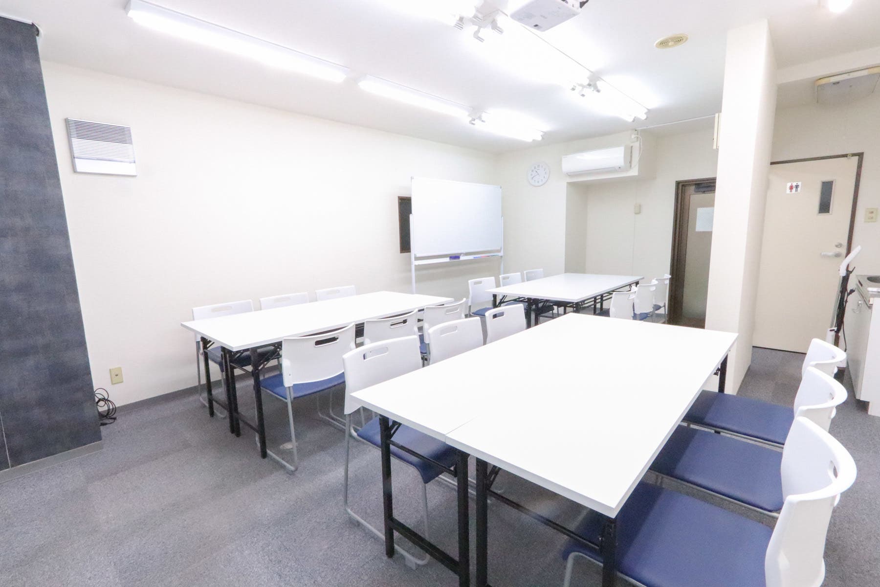 【大崎駅2分！ゲートシティ大崎向かい！】土足可！プロジェクター・ホワイトボード・WiFi完備！ふれあい貸し会議室 大崎No42の写真9