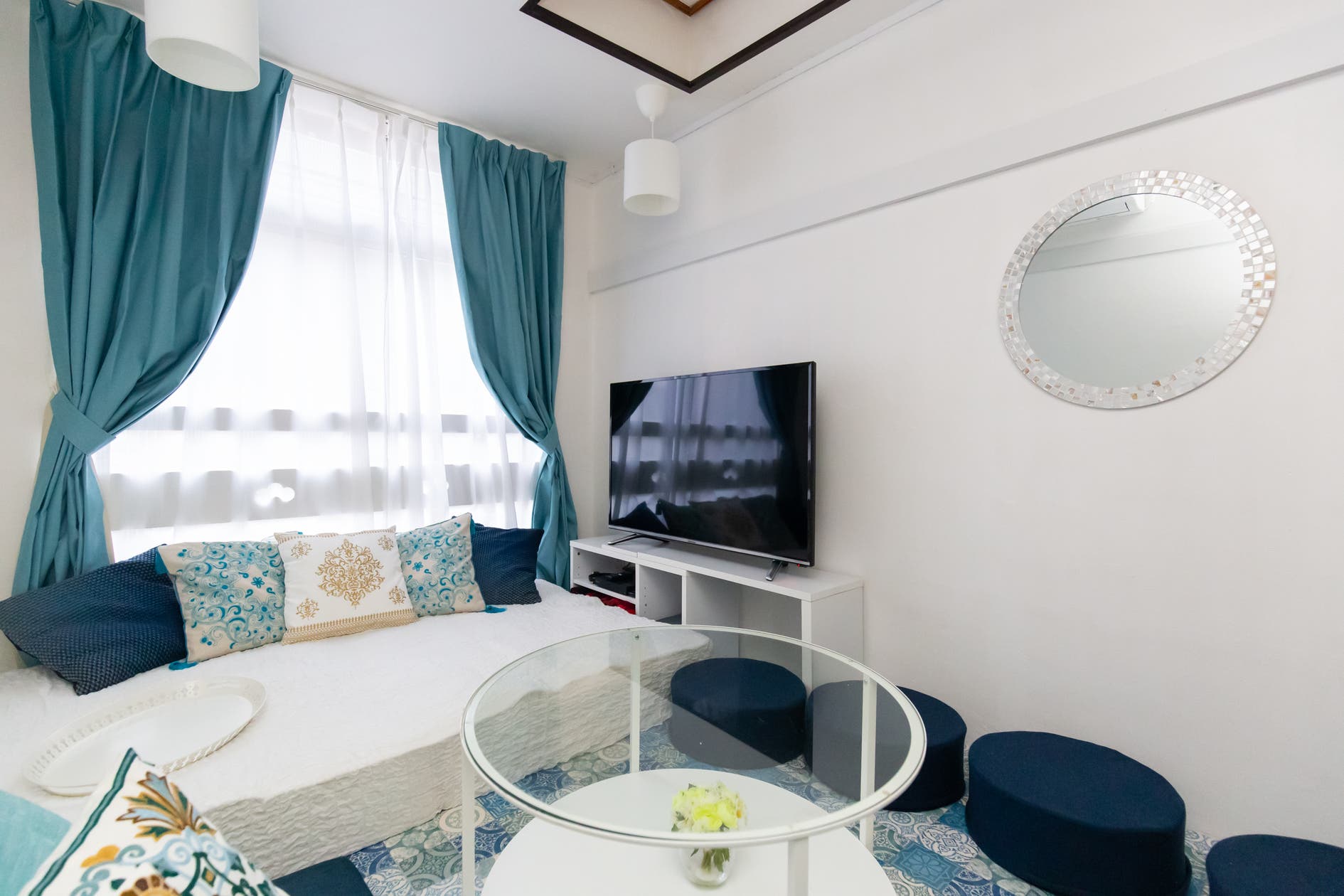 ギリシャ風ブルーのお部屋💙｜◎換気｜◎除菌グッズ｜女子会｜撮影会｜最大7名｜24時間_401の写真5