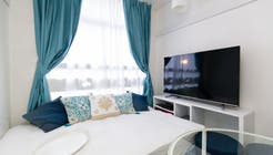 401【シェアスペaqua中野】 ☘窓開閉◎換気◎除菌グッズ◎☘/ギリシャ風ブルーのお部屋💙/女子会/撮影会/最大7名/24時間の写真4