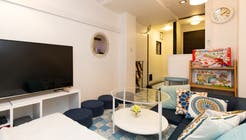 401【シェアスペaqua中野】 ☘窓開閉◎換気◎除菌グッズ◎☘/ギリシャ風ブルーのお部屋💙/女子会/撮影会/最大7名/24時間の写真3