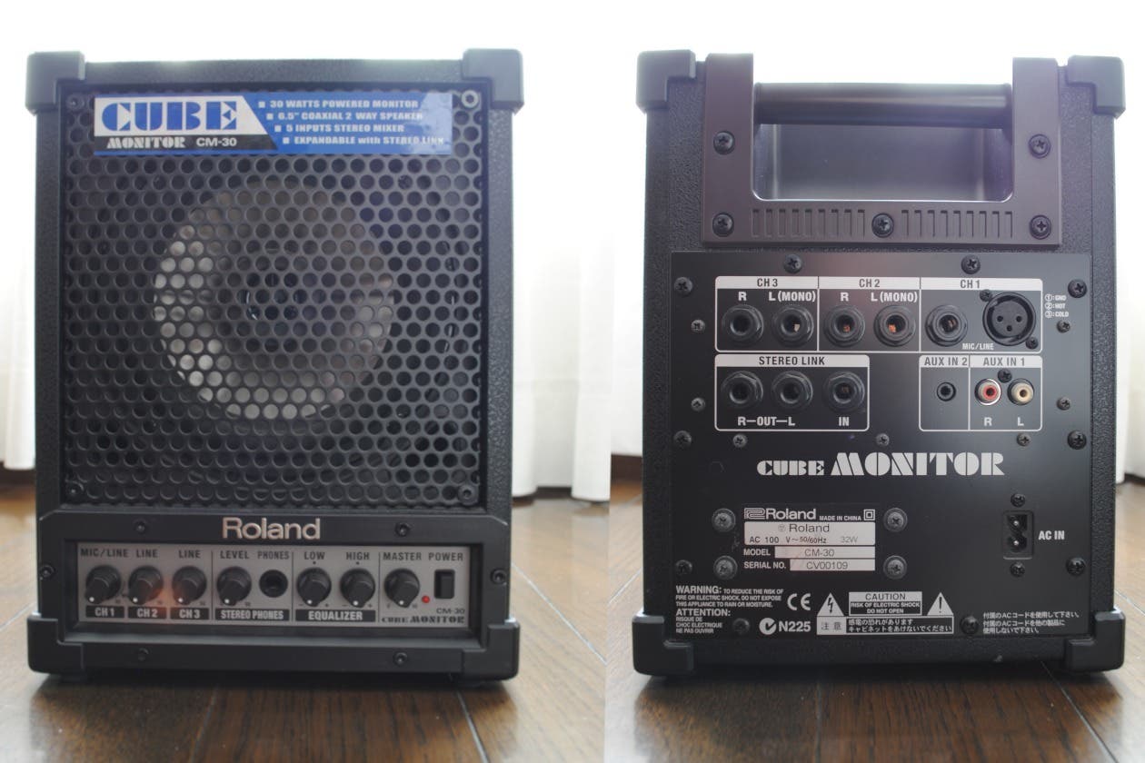 ローランドCM-30　CUBEモニターの画像1