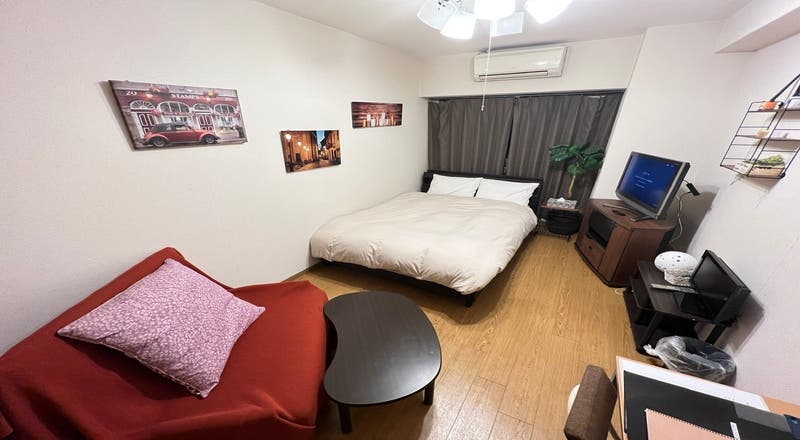 京都寿A1 京都駅徒歩5分！Netflix視聴可！家具家電完備のお部屋！！