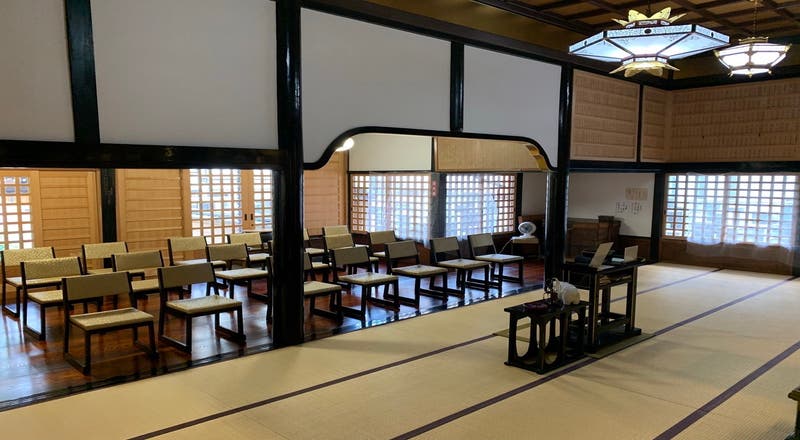 お寺の本堂/和室スペース@忠綱寺【根津駅より徒歩2分】静かな空間で一味違った集まりを