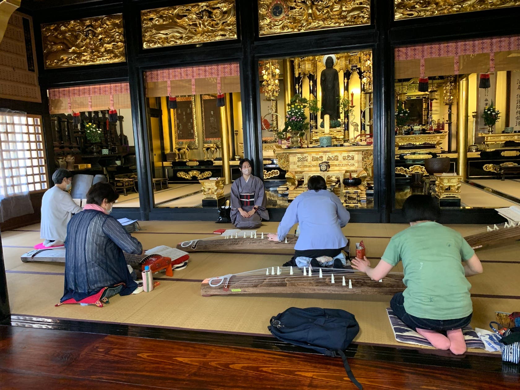 お寺の本堂/和室スペース@忠綱寺【根津駅より徒歩2分】静かな空間で一味違った集まりをの写真9