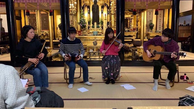 お寺の本堂/和室スペース@忠綱寺【根津駅より徒歩2分】静かな空間で一味違った集まりをの写真11