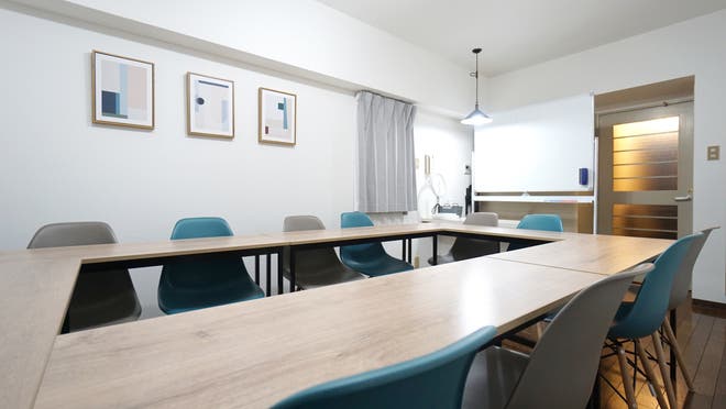 【マイスぺ24芦屋スペース】NEW貸会議室14名可★JR芦屋駅徒歩3分★WiFi・プロジェクター無料★WEB面談・ZOOM会議の写真3