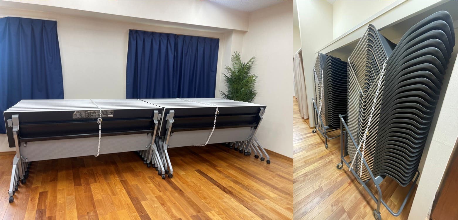 イス30脚・テーブル10台の画像1