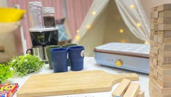 【祇園店03】キャンプ風✨大画面でネトフリ&ゲーム🎮プラネタリウム✨ボードゲーム✨会議/プロジェクター/女子会/ママ会/デート/の写真4