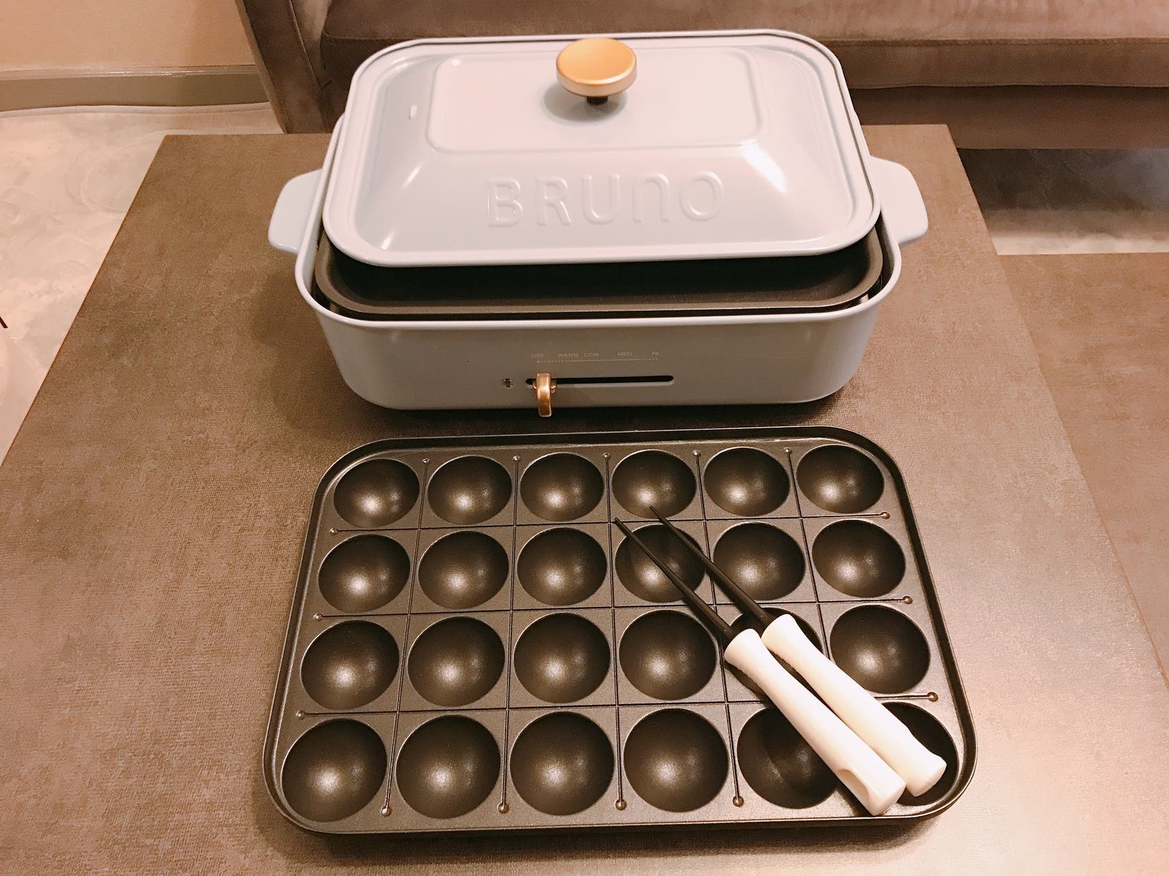 たこ焼き器＆ホットプレート🐙の画像1