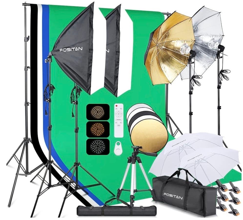 撮影スタジオセット一式のレンタルの画像1