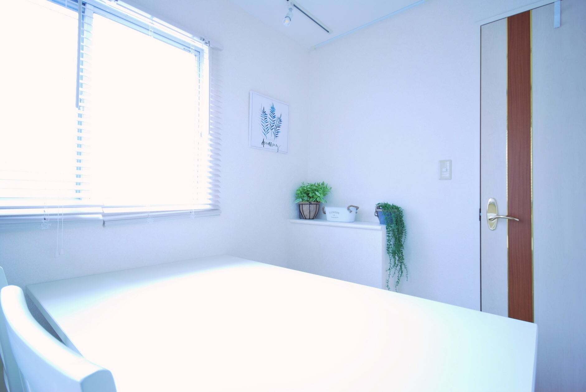 【恵比寿駅１分★RKFビル5階ルーム１】白と黄色が基調の明るいお部屋ですの写真2