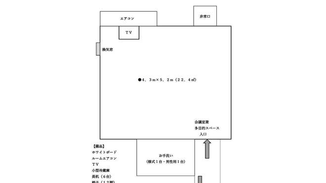 講座開催・会議・学習・フリースペースとしてご使用ください。ホテルの中にありますので、安心してお過ごいただけます。の写真7