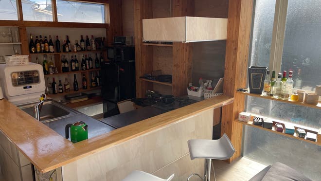 駐車場無料!料理におすすめ。撮影機材ありの大型アイランドキッチン完備のレンタルスペース。の写真13