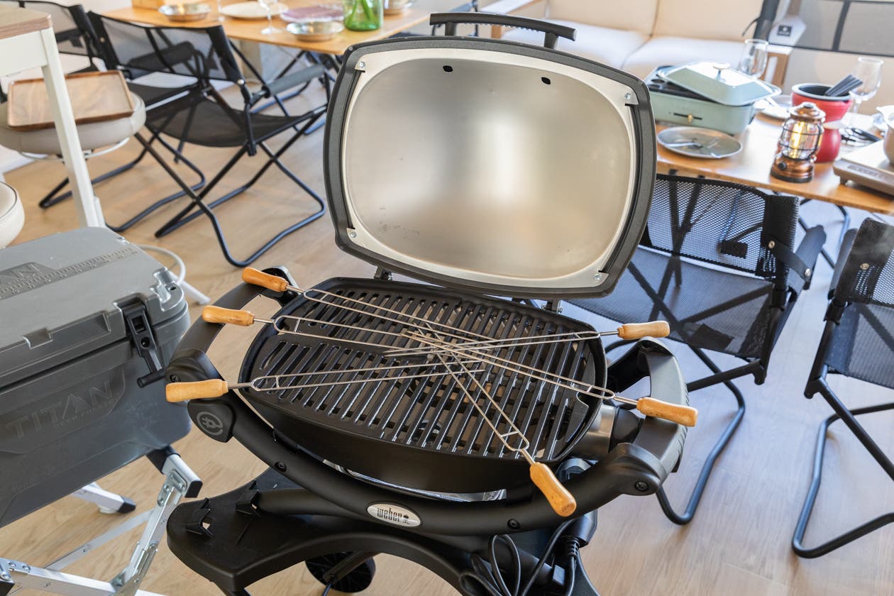 ウェーバー・ロゴス電気バーベキューグリル＊使用後はきれいにして元の場所への画像1
