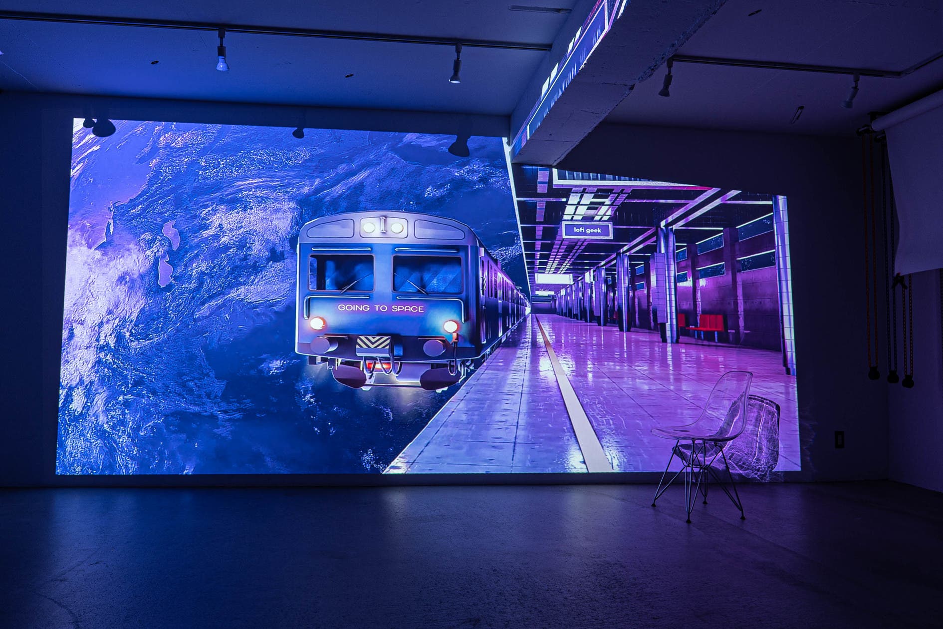 "RETRO FUTURE"や"CYBER PUNKをテーマにしたスペース【RAWAVEスタジオ】の写真11