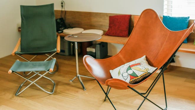 清澄白河駅から7分。酒屋付き住宅のリビングスペース。の写真4