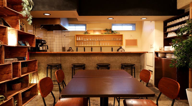レンタルカフェスペースL1P Cafe。定期飲食店営業可能。