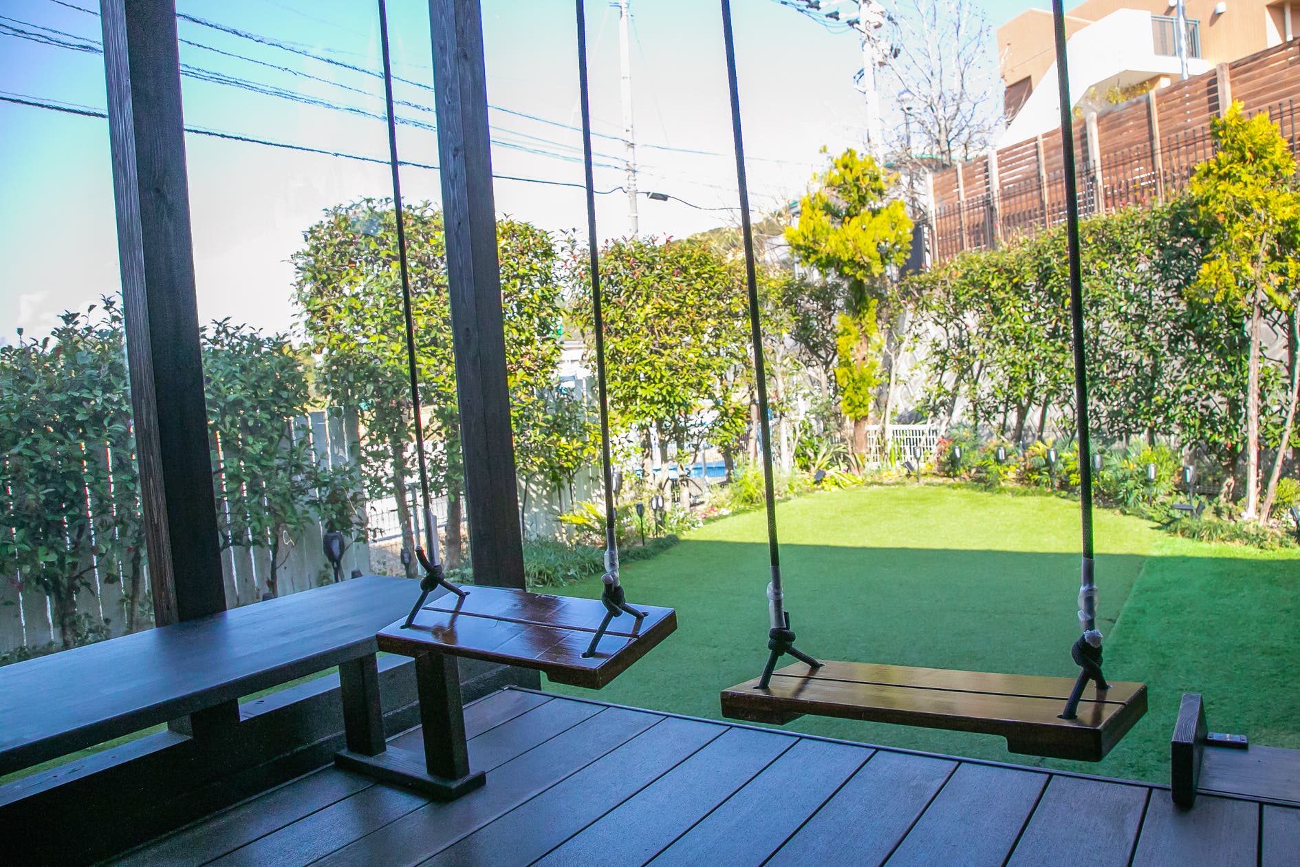 Asian Room＆テントとBBQができるお庭・P無料・看板犬バニラ・ミルクのお出迎え💛の写真24