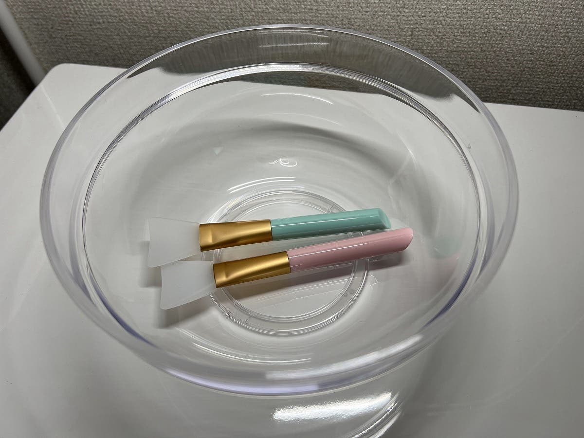 フェイスパック用はけブラシの画像1