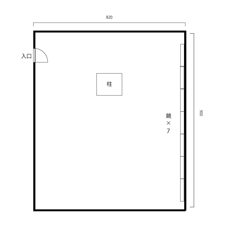 ✨名城Bスタジオ✨10名以上で利用可能✨ダンス✨撮影✨ヨガ✨トレーニングの写真12