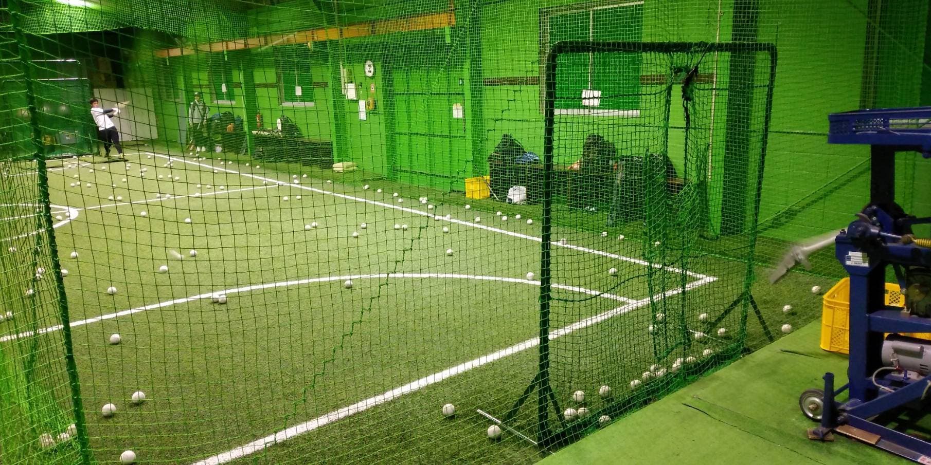 打撃マシンのレンタルの画像1