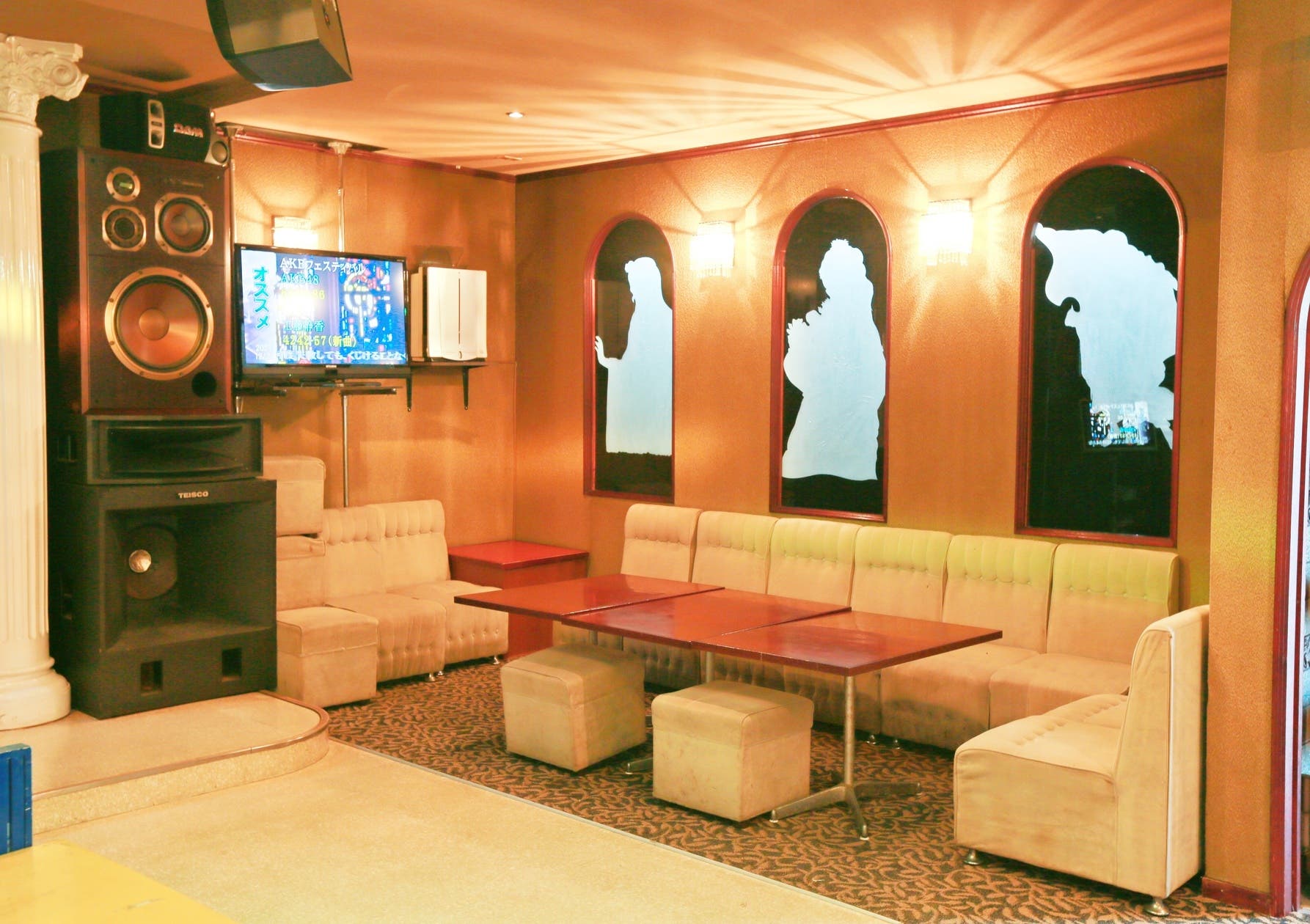 一階路面店、元スナック　静岡市清水区　大型スピーカー　カラオケ　照明の写真6