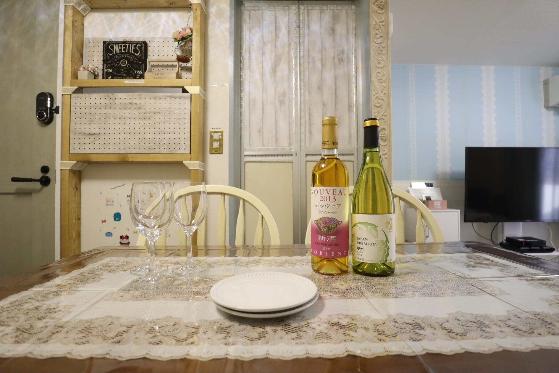 姫系・ガーリー系🎀カワイイ＆キラキラ女子部屋✨🍷Ｘ’mas/女子会/誕生会/📷撮影向き★大型TV/カードゲームの写真16