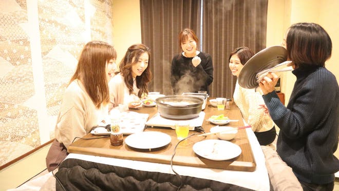 寒い冬はおこたでワイワイ!お鍋や女子会やママ会に!テレワークや会議にも♪の写真16