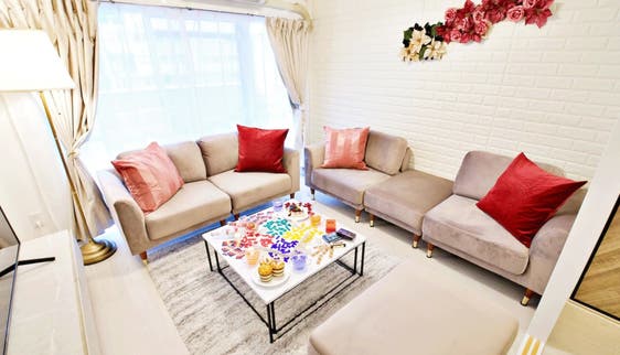 388【シェアスペ寿池袋】✨🏰NEWOPEN🏰✨池袋駅5分|65型テレビ📺3口コンロ・オーブン|女子会🌷料理会🍳推し会に❤の写真1