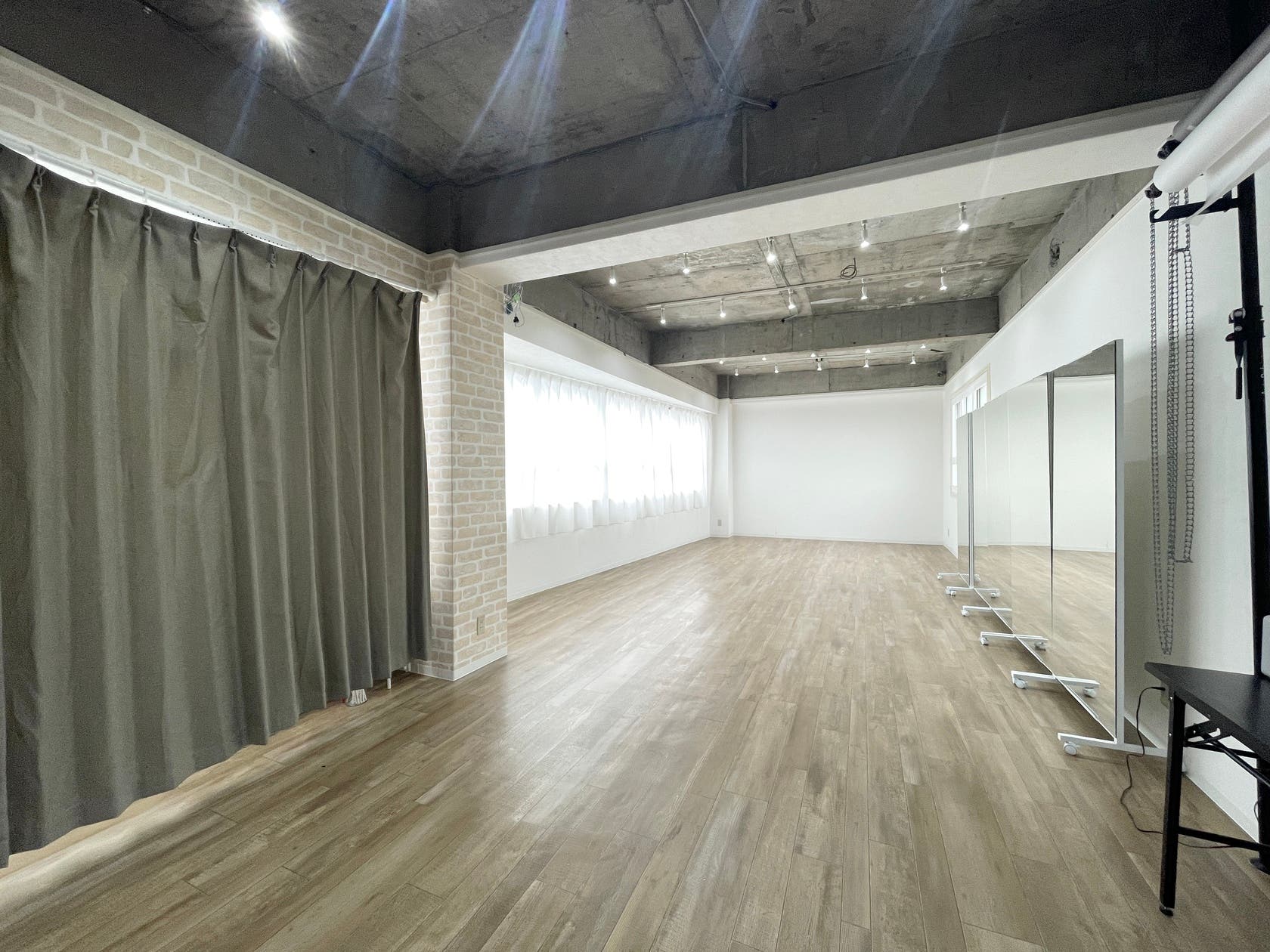 【駅近！おしゃれで開放感のあるスタジオ】各種レッスンや個人練習など多目的利用可能の写真7