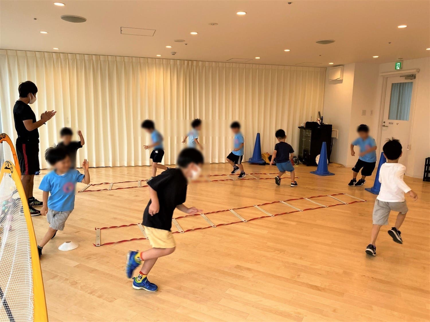 【北長瀬駅近く!無線・有線LAN完備。無料駐車場有‼】レンタルスタジオ(ハーフ)♪ヨガやダンスのレッスン等の利用に最適!の写真5