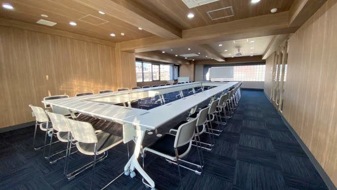 京都貸会議室 ユニスペース四条烏丸 会議室 【烏丸駅より徒歩3分!専有線&ビジネス用Wi-Fi無料!最大46名様まで収容可能】の写真14