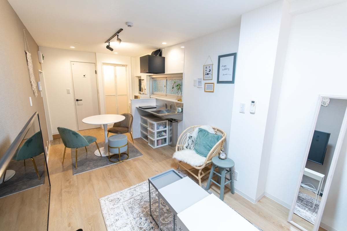 【騒ぎ放題🎉🎉🎉】【シャワー無料🚿】お家デート💕パーティ✨韓流🇰🇷癒し系の可愛いくすみ色のお部屋✨渋谷のど真ん中🏩の写真6