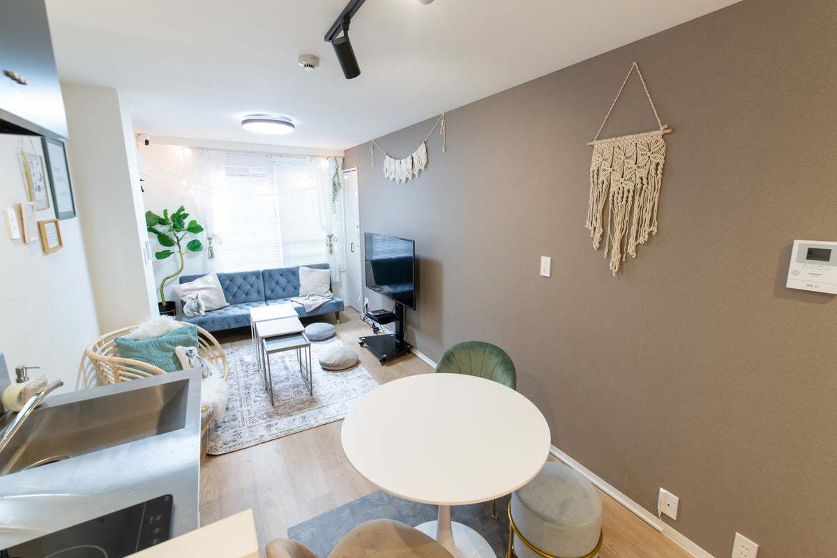 【騒ぎ放題🎉🎉🎉】【シャワー無料🚿】お家デート💕パーティ✨韓流🇰🇷癒し系の可愛いくすみ色のお部屋✨渋谷のど真ん中🏩の写真16