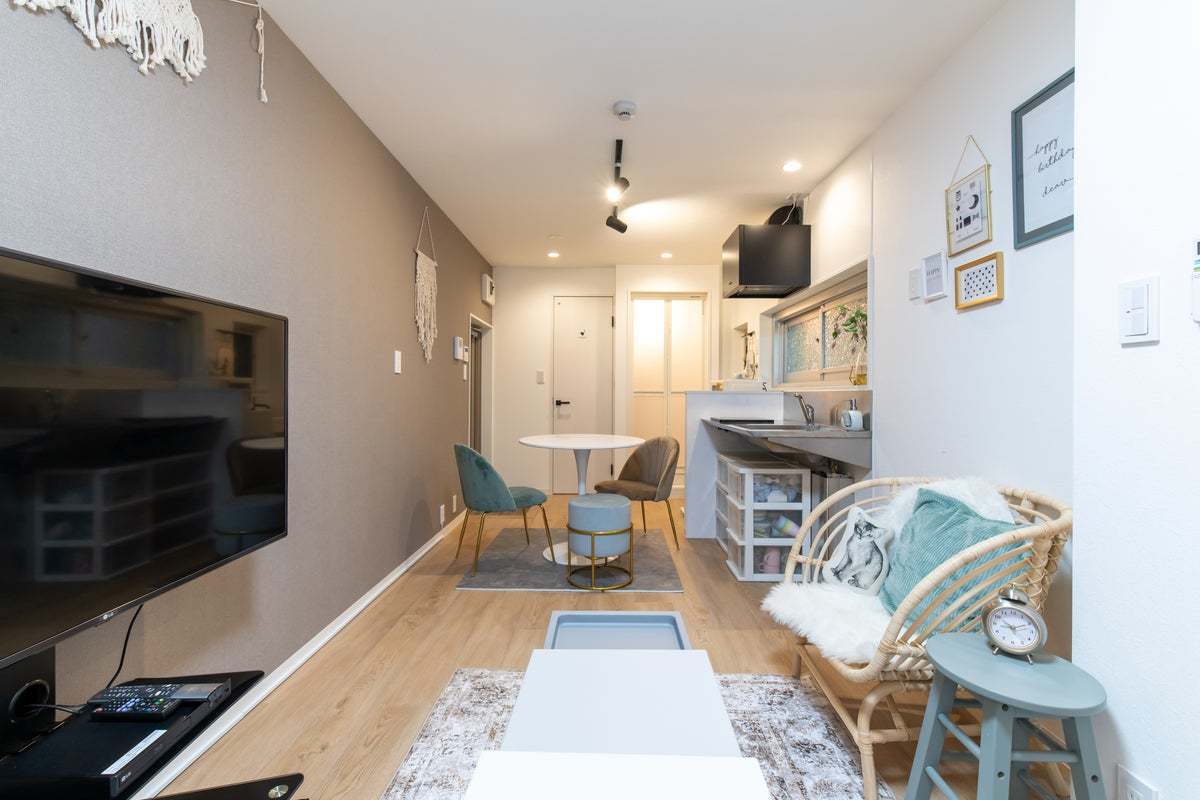 【騒ぎ放題🎉🎉🎉】【シャワー無料🚿】お家デート💕パーティ✨韓流🇰🇷癒し系の可愛いくすみ色のお部屋✨渋谷のど真ん中🏩の写真17