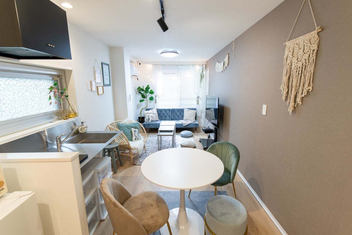 【騒ぎ放題🎉🎉🎉】【シャワー無料🚿】お家デート💕パーティ✨韓流🇰🇷癒し系の可愛いくすみ色のお部屋✨渋谷のど真ん中🏩の写真18