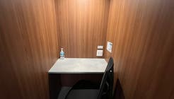 <RemoteworkBOX 千葉EXビル店【No.2】>完全個室⭐️Wi-Fi無料!テレワーク/Zoom/自習の写真2