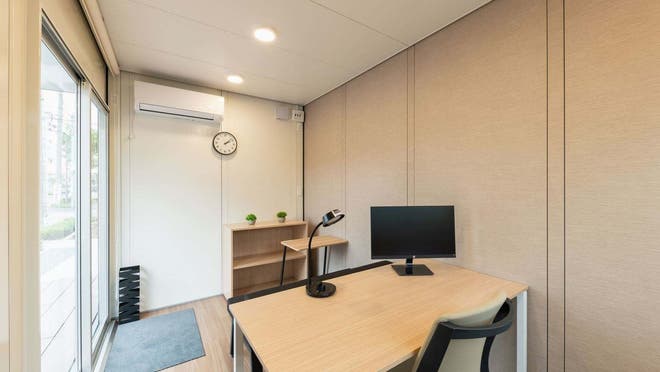 【Work1】✨U-SPACE草加店✨集中できる個室空間となっております♪Wi-Fi/草加市の写真1