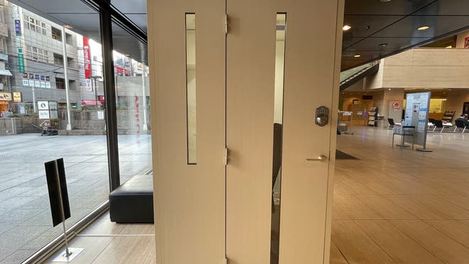 【広島県民文化センター】完全個室ブース(定員1名)の写真5