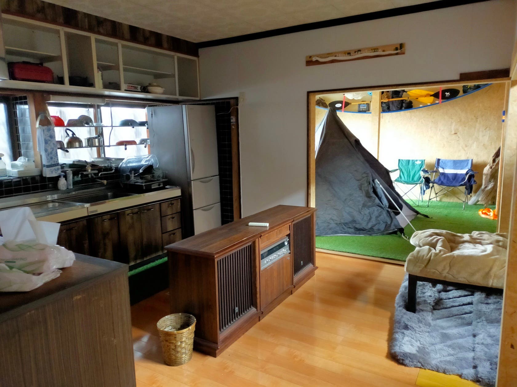 【InsideOut】屋内でキャンプ？仮想アウトドア空間の写真9