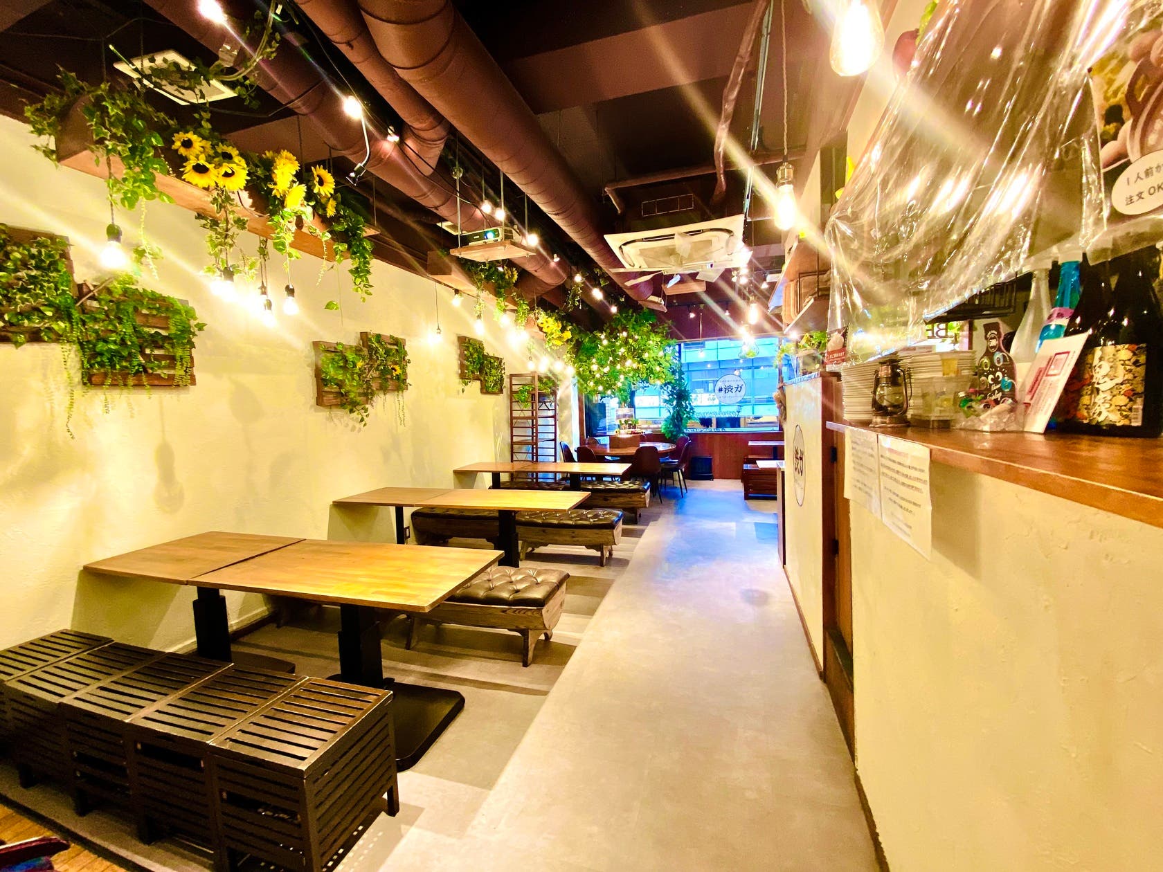 【渋谷駅２分】貸切グランピングBBQ・結婚式二次会・忘年会・ケータリングパーティーetcキッチン/ゴミ回収あり/プロジェクターの写真13